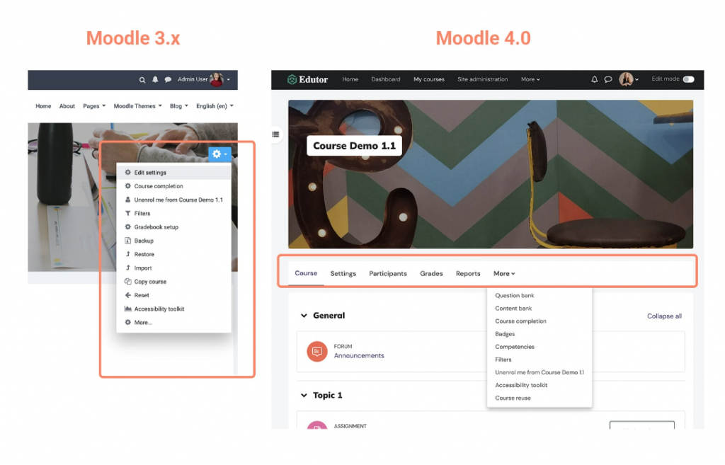 Some Key Differences Between Moodle 3.x and 4.x - Leading Moodle ...