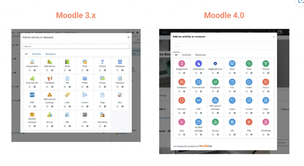 Some Key Differences Between Moodle 3.x and 4.x - Leading Moodle ...